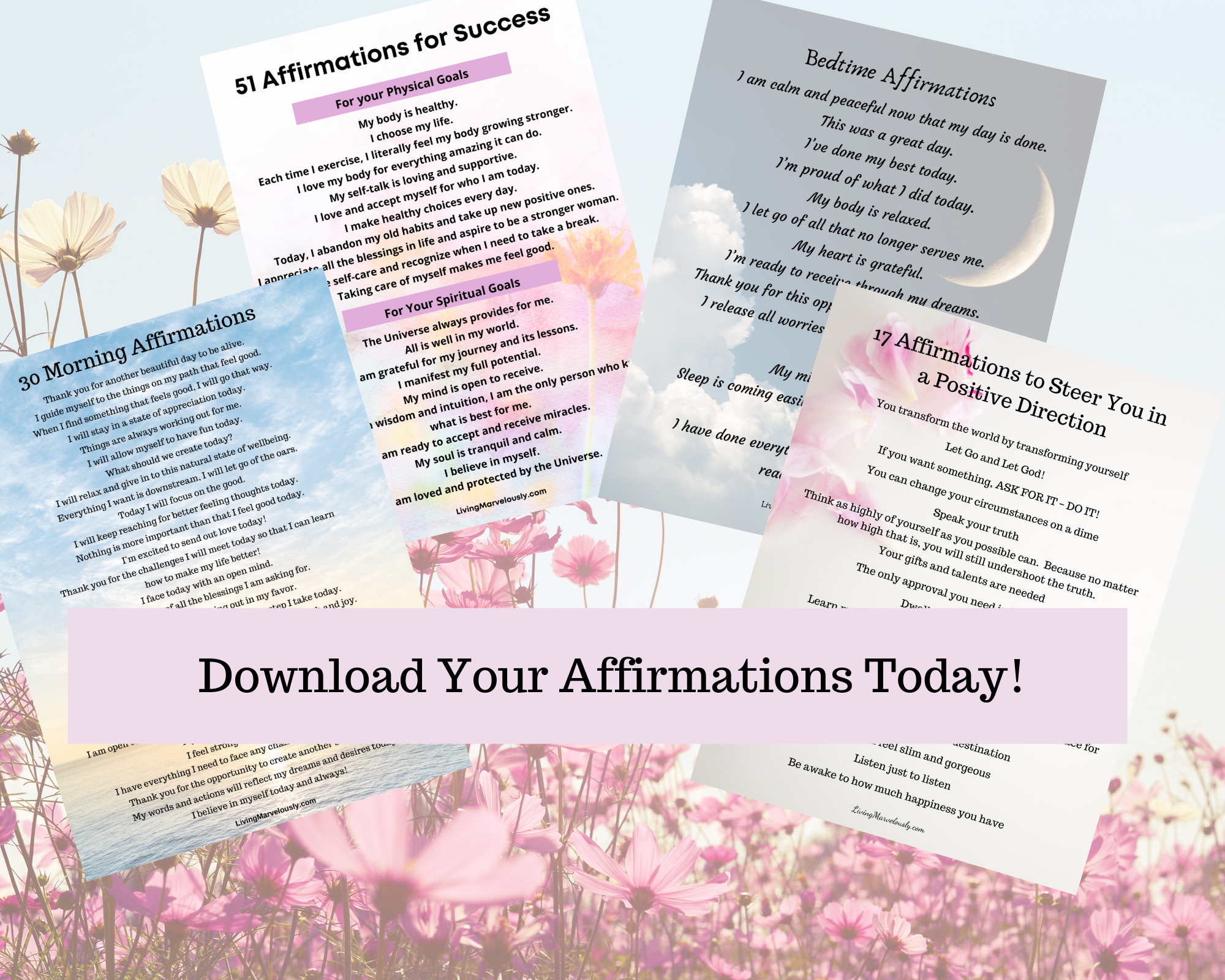 The Marvelous Affirmation Bundle - Living Marvelously